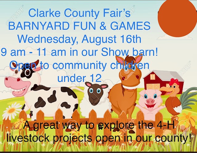 Barnyard Fun & Games - Clarke County Ruritan Fair